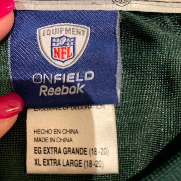 Reebok | Shirts & Tops | Reebok Nfl Official Ny Jets Kids Jersey | Poshmark